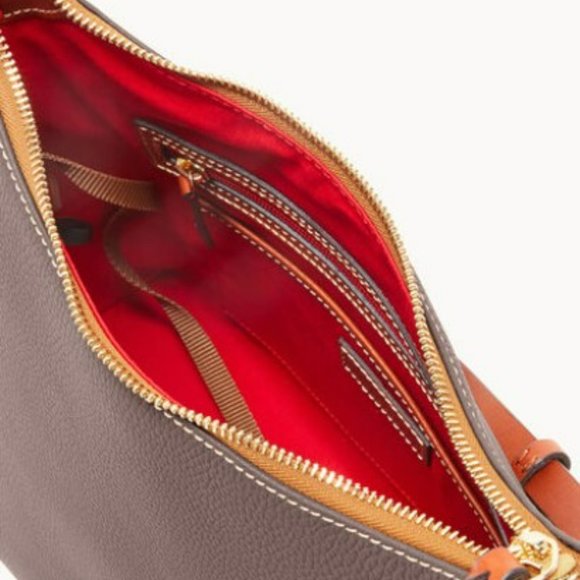 Dooney & Bourke | Bags | New Dooney Bourke Leather Pebble Grain Hobo ...